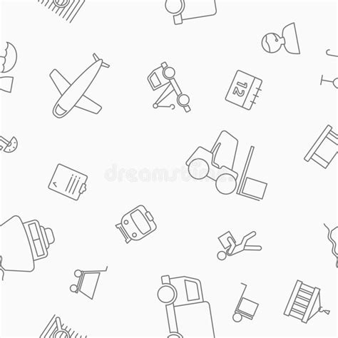 Delivery Background 02 07 Stock Vector Illustration Of Airplane