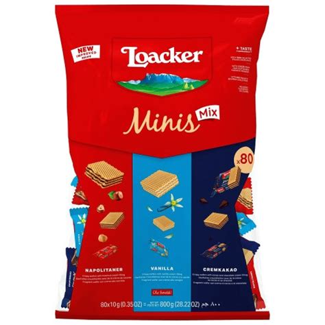 Loacker Classic Minis 80 Compare Prices And Where To Buy Uk