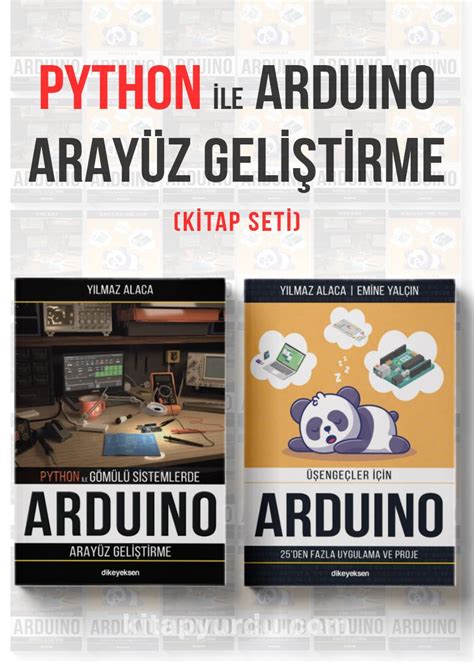 python ile arduino için arayüz geliştirme seti 2 kitap kitabını indir