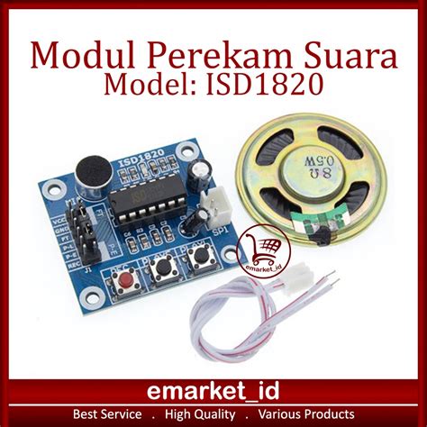 Jual Ok Modul Perekam Suara Isd1820 Sound Recorder Playback Es Krim