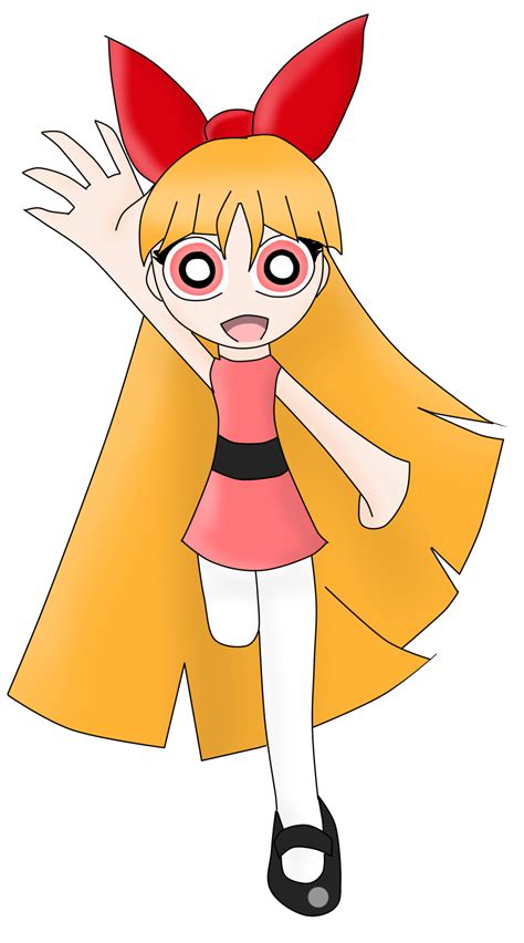 Ppg Blossom Anime Style By T Vict101 On Deviantart