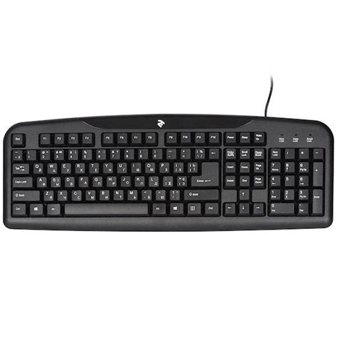 კლავიატურა 2e Ks 101 Usb Black Extra Ge 131809