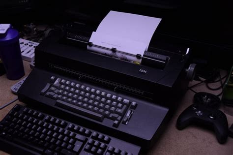 Ibm Selectric Ii Recently Resurrected Rtypewriters