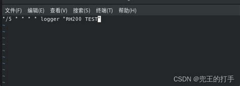配置cron计划任务 Csdn博客