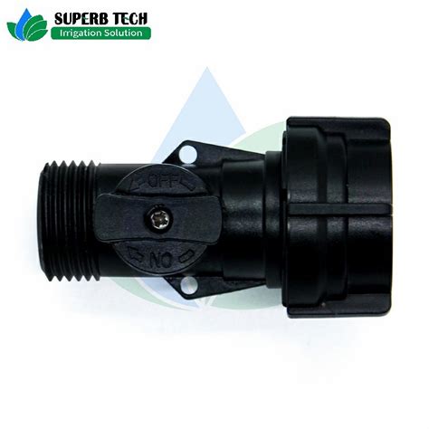 Plastic Mini Valve For Drip Irrigation Tube Shut Off Valve Irrigation System And Pom Pp Mini Valve