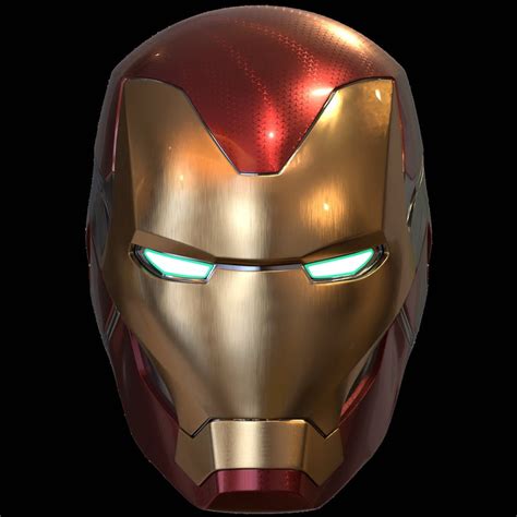Iron Man 3d Printed Mask Etsy