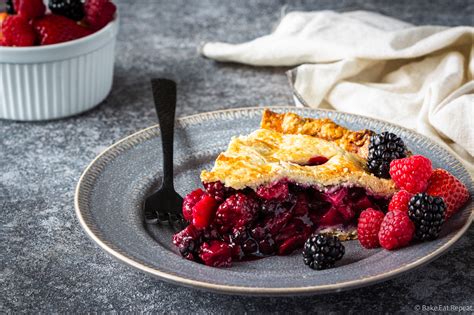 Bumbleberry Pie Mixed Berry Pie Bake Eat Repeat