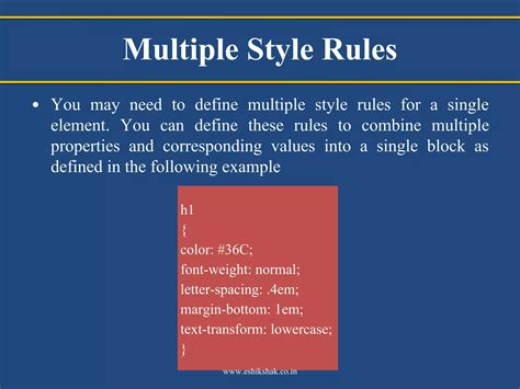 Introduction To Css Pdf Web Development Internet