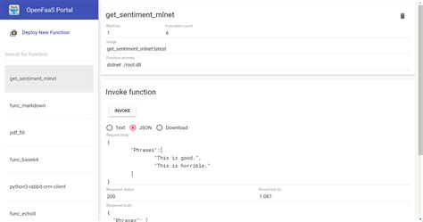 Using Mlnet In An Openfaas Function