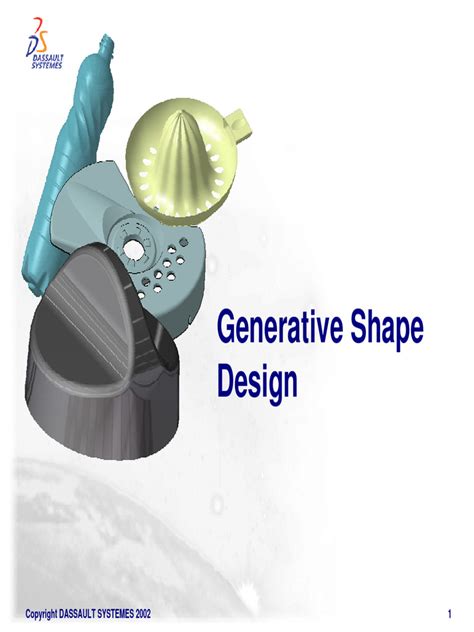 Generative Shape Design Pdf Extrusion Shape