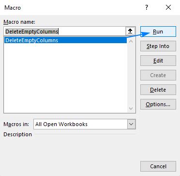 How To Remove Blank Columns In Excel