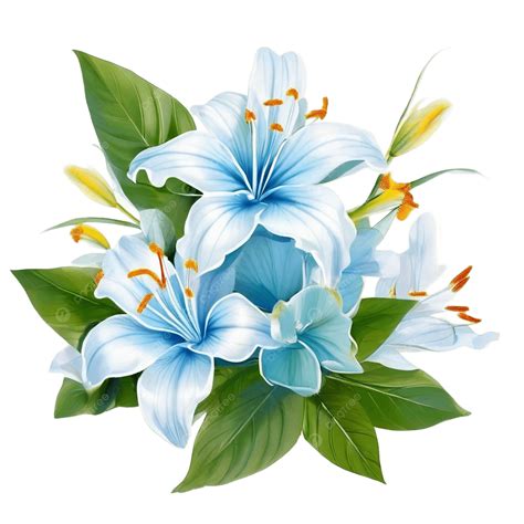 백합 꽃다발 수채화 그림 블루 꽃 백합 꽃다발 수채화 그림 블루 꽃 푸른 꽃 수채화 Png 일러스트 및 이미지 에 대한 무료 다운로드 Pngtree