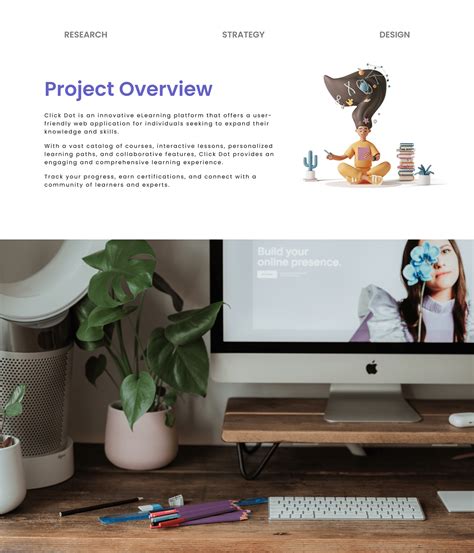 Click Dot Web App Design E Learning Management System On Behance