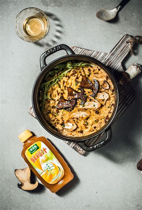 Mushroom Risotto Photography鸡汁牛肝菌烩饭