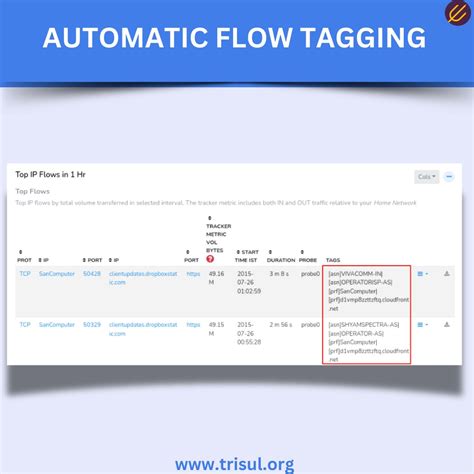 How Automatic Flow Tagging Boosts Network Visibility Trisul Network Analytics Posted On The