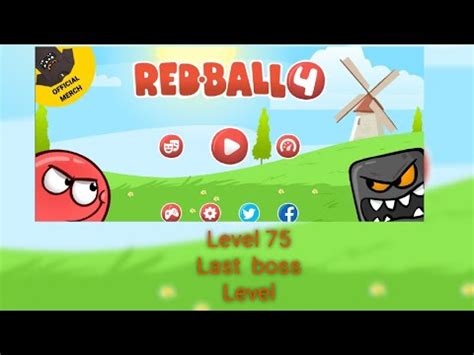 Red Ball 4 Android Game Play Level 75 Boss Level Youtube