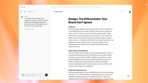 Openais Canvas Tech May Transform How Chaptgpt Users Write And Create Code Hothardware