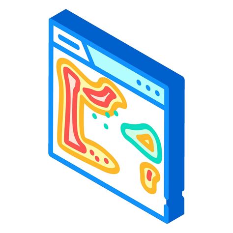 Heatmap Ux Ui Design Isometric Icon Vector Illustration 41500616 Vector Art At Vecteezy