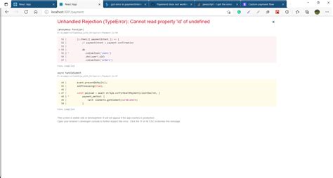 Payement Does Not Working · Issue 11 · Cleverprogrammersreact Challenge Amazon Clone · Github