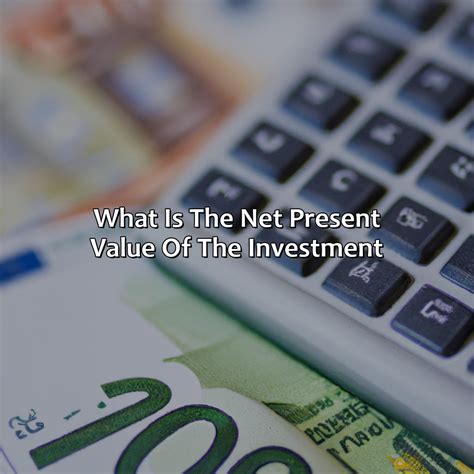 What Is The Net Present Value Of The Investment Retire Gen Z