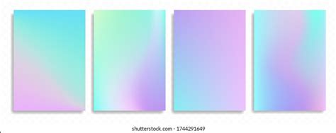 파스텔 색상의 텍스처화된 그라데이션 배경 세트 스톡 벡터로열티 프리 2133752061 Shutterstock
