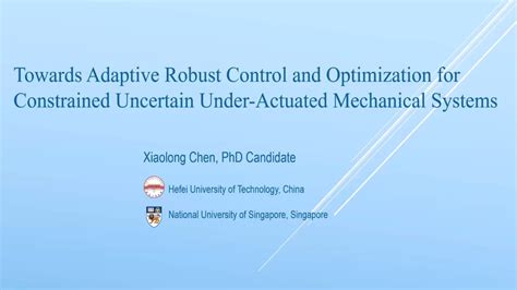 Towards Adaptive Robust Control And Optimization For Constrained