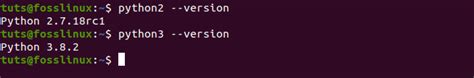 Switching Between Python 2 And 3 Versions On Ubuntu 2004