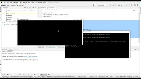Gitbash Windows Flask Youtube