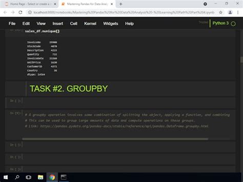 Mastering Data Analysis With Pandas Learning Path Part 4