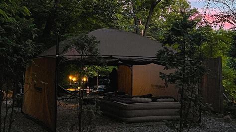 4k 비밀스러운 숲속 여름 캠핑 L 백컨트리 320쉘터 L 힐링캠핑 L 캠핑브이로그 Youtube