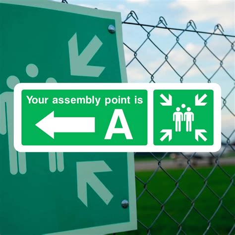 Assembly Point Signs Uk Iso Compliant Safety Signs