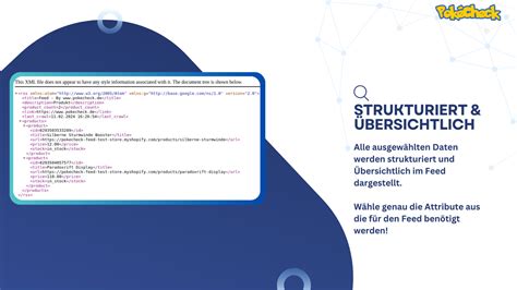 Pokecheck Xml Feed Create Custom Xml Feeds Shopify App Store