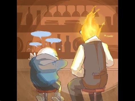 undertaleSans x Grillby Compilation 中文字幕 YouTube