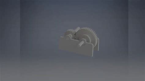 Gear Train Design Using Autodesk Inventor Youtube