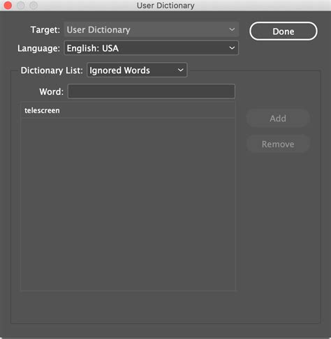 How To Un Ignore Words In Spell Check CreativePro Network