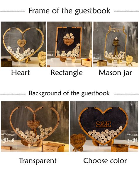 Personalized Wedding Guest Book Alternative Wedding