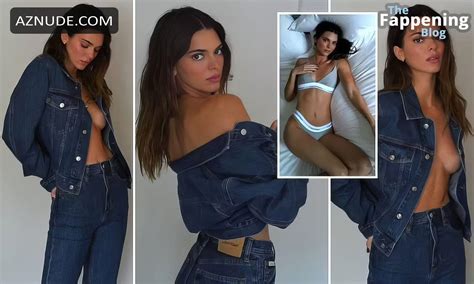 Kendall Jenner Sizzles In Sexy Calvin Klein Photoshoot Aznude