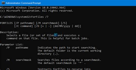 Forfiles Command Manage Files And Folders On Shared Network