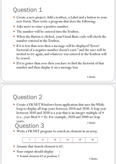 solved question 1 create a new project add a textbox a