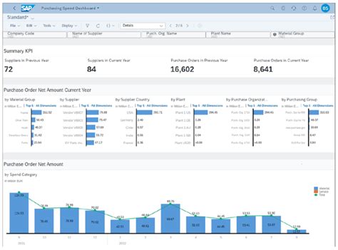 Exploring Purchasing Spend Analytics In Sap S 4hana Using The Sap