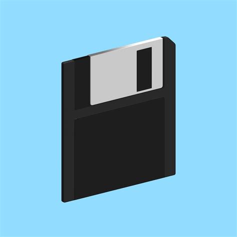 Premium Photo 3d Floppy Disk Floppy Disk Mockup Front View