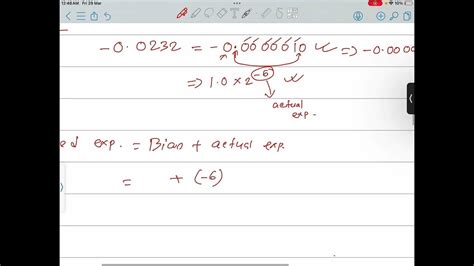 Decimal To Floating Point Conversion Example 2 With Customized Field