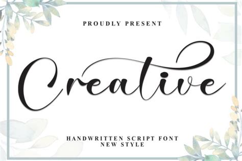 Creative Script Font Download Free Font