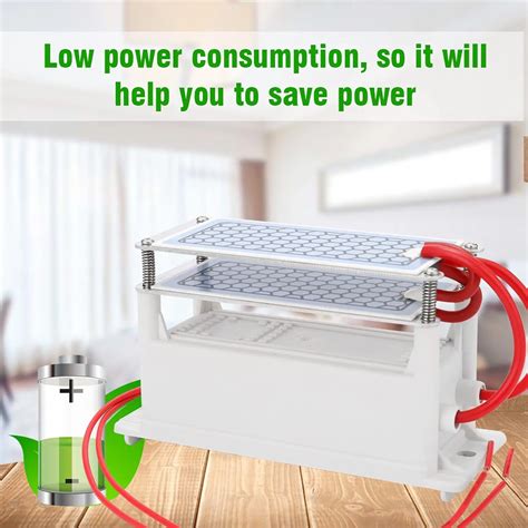 Генератор озона 10000 Мг Ч двойной интегрированный пластинчатый озоновый очиститель воздуха