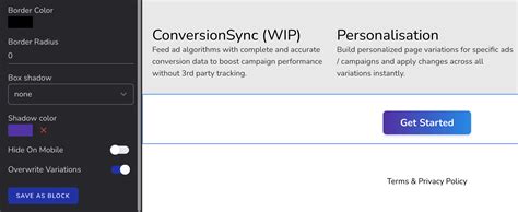 Programmatic Website Builder