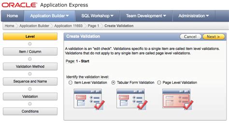 Apex 40 Tabular Form Validations Iadvise Blog