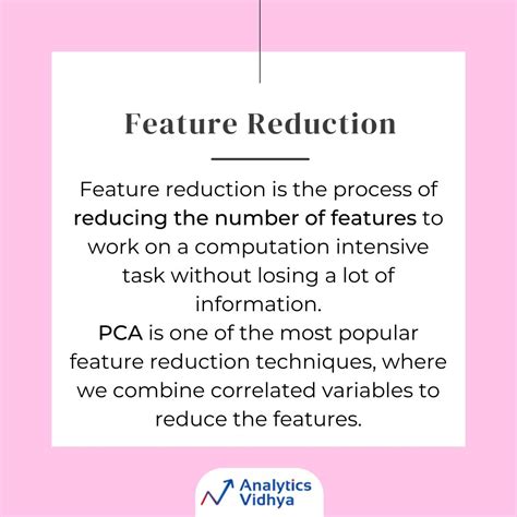 Datascience Term Of The Day Feature Reduction Analytics Vidhya