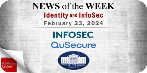 identity management and information security news for the week of