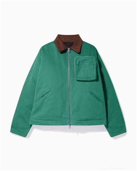 Ronning 💚 Ronning Seafoam Green Padded Zip Work Jacket Large New Grailed