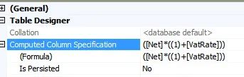 Computed Columns In SQL Server